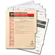Confidential Alcohol & Controlled Substance File Packet, Drug Alcohol ...