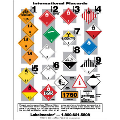 International Training Cards, DOT Compliance, TRAINCRD40